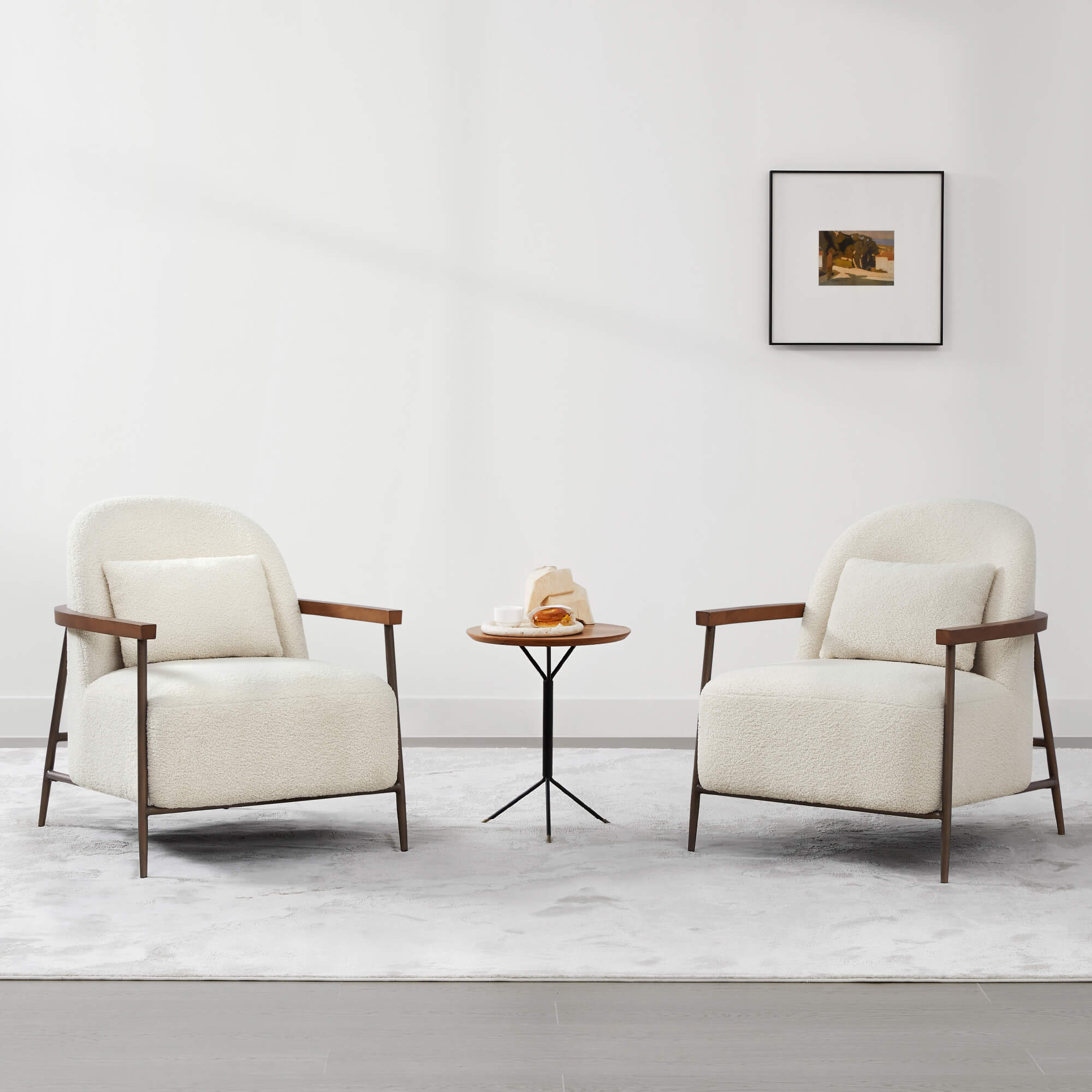 Teddi Accent Chair | Plush Comfort, Sherpa Fabric, Lumbar Support ...
