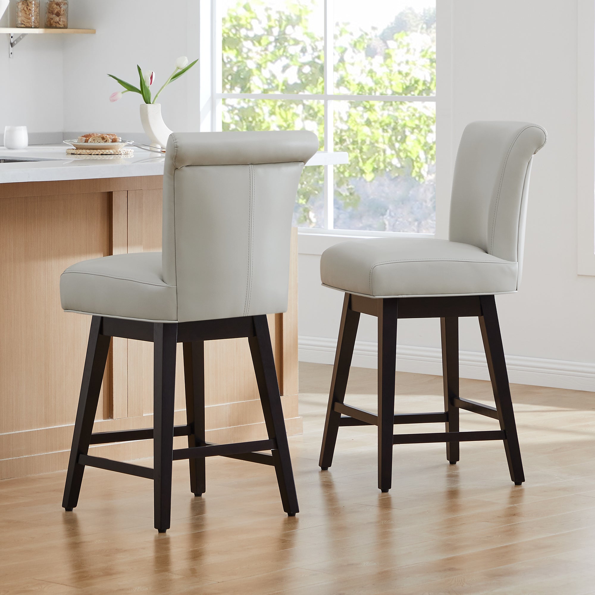 Chita Swivel Bar & Counter Stool | Various Colors & Fabrics – CHITA ...